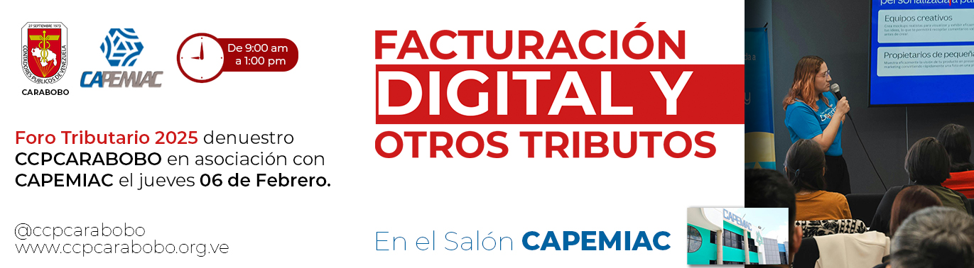 FORO TRIBUTARIO DE TEMPORADA 2025: FACTURACION DIGITAL Y OTROS TRIBUTOS